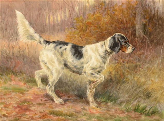 Setter on Point by Edmund Henry Osthaus on artnet
