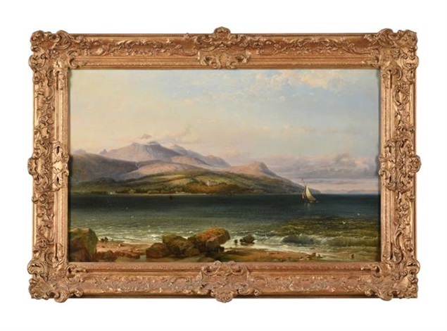 THE ISLE OF ARRAN WITH BRODICK CASTLE by George Edwards Hering on artnet