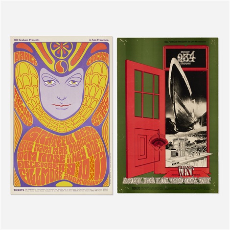 Grateful Dead concert posters, two by Bill Graham on artnet
