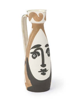 Face pitcher by Pablo Picasso on artnet