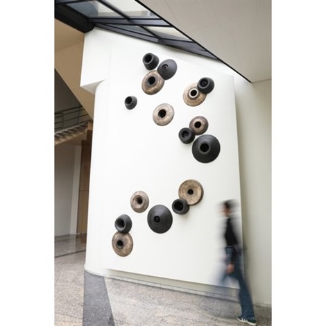 The Powell Duffryn Mural, 16-teilige Installation by Hans Coper on artnet