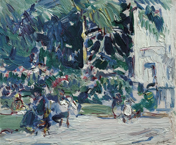 The Luxembourg Gardens, Paris by Samuel John Peploe on artnet