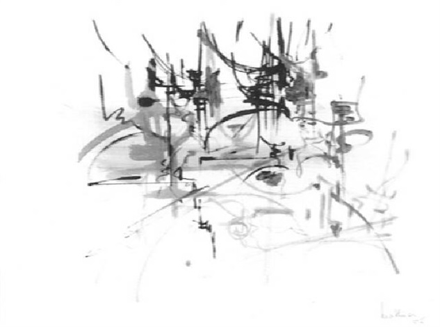 Composition by Georges Mathieu on artnet