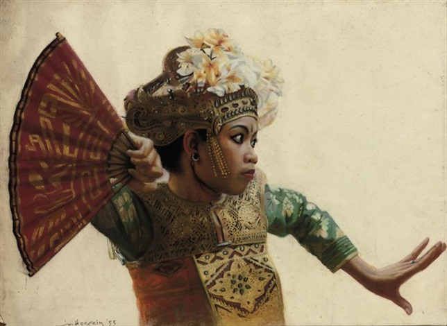 Tari Gebyar Duduk, Balinese dance by Mohamad Hoessein Enas on artnet