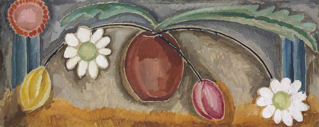 Vase of Flowers Design for the Omega Workshops by Vanessa Bell on artnet