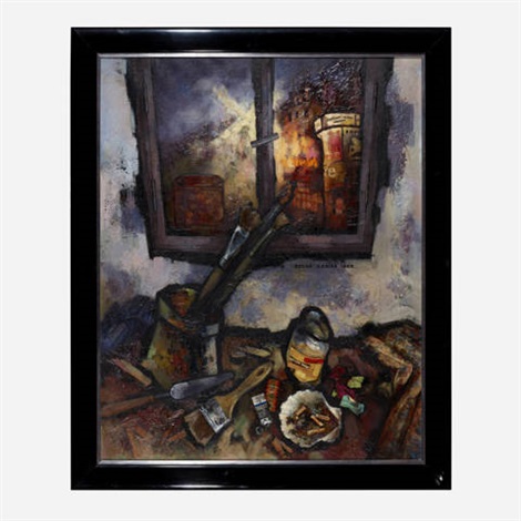 Still Life with Bones by Oskar Rabin on artnet