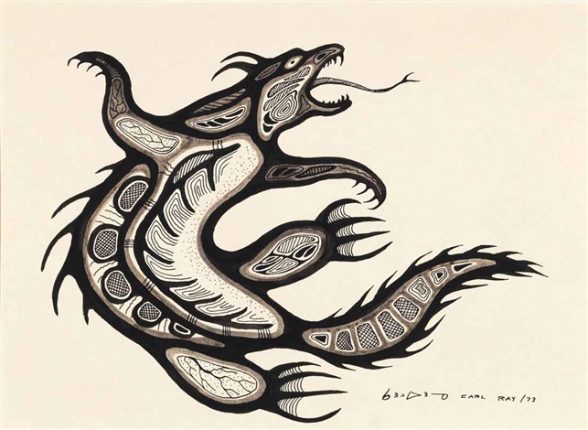 Mishipeshu by Carl Ray on artnet
