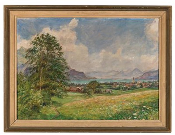 St. Gilgen by Adolf Helmberger on artnet