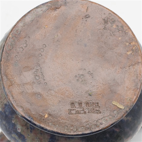 Exceptional pitcher by George Edgar Ohr on artnet