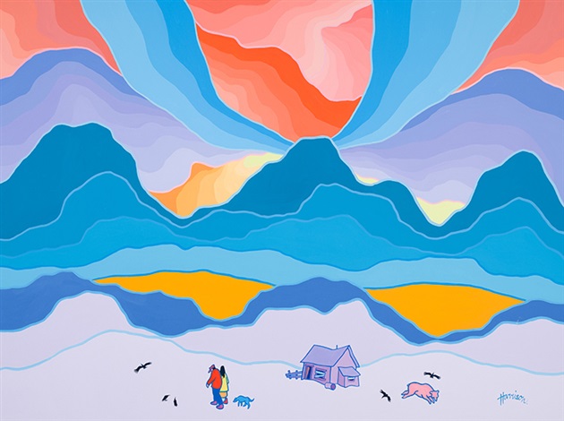 Wilderness Path by Ted Harrison on artnet