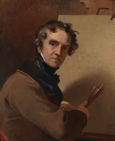 Self Portrait 66 Years Old by Thomas Sully on artnet