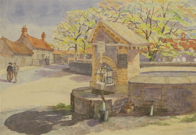 The Well by John Arthur Malcolm Aldridge on artnet