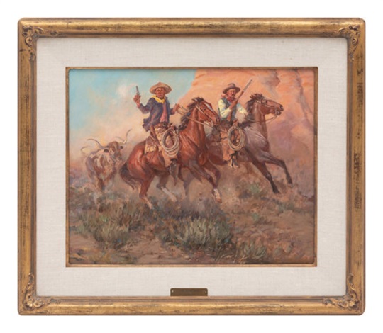 The Rustlers by Joe Neil Beeler on artnet