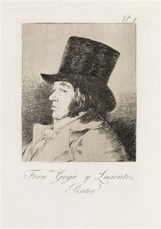 Francisco Goya y Lucientes, Pintor. by Francisco Goya on artnet