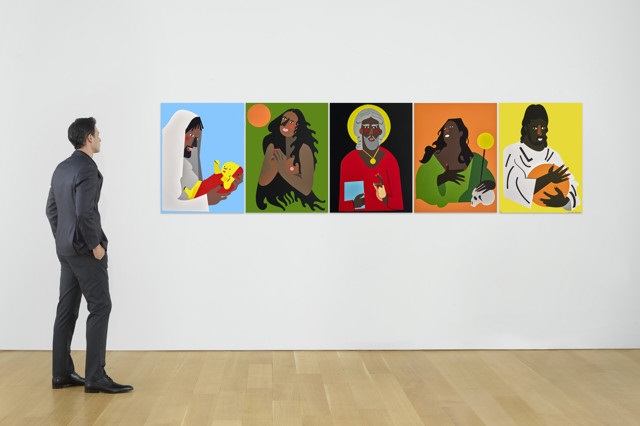 Temporary Friends by Nina Chanel Abney on artnet