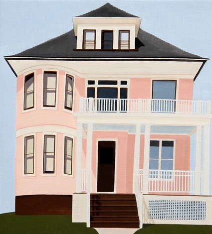 Pink house, New Haven, Connecticut by Jessica Rohrer on artnet