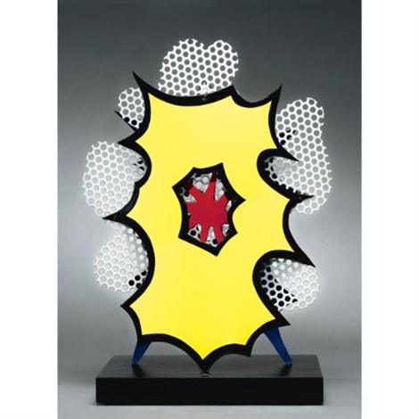 Small explosion Desk explosion by Roy Lichtenstein on artnet