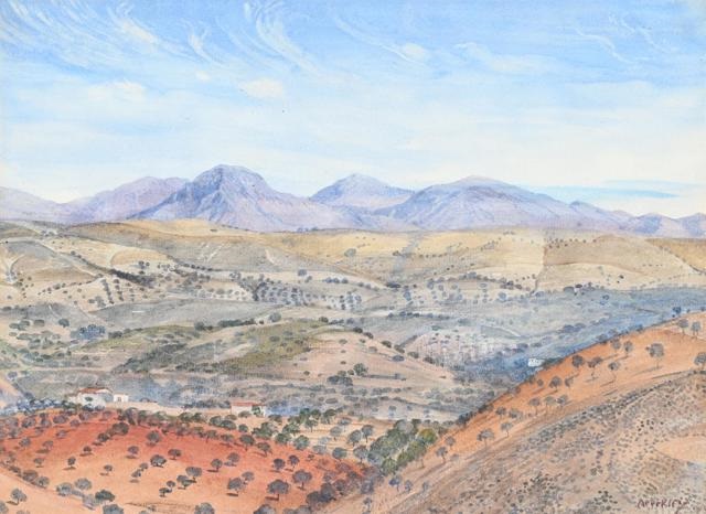 MIRANDO HACIA VIZNAR by George Owen Wynne Apperley on artnet