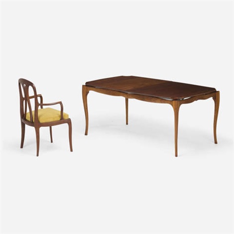 Dining table and armchair by John Kennedy on artnet