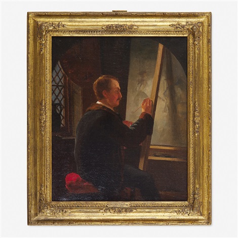 Portrait of Edwin White 1817-1877, circa 1850s by William Tylee Ranney ...