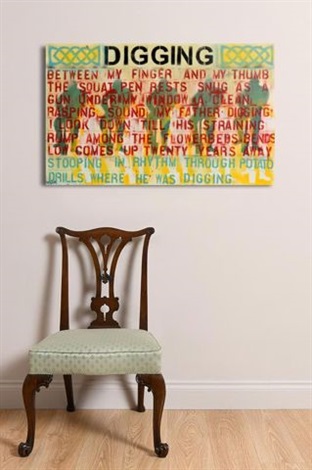 Digging by Seamus Heaney by Jayne Taylor on artnet