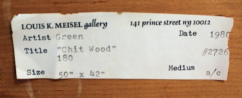 Chit Wood by George Green on artnet