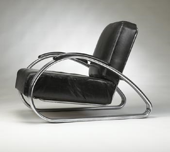 Lounge chair by Kem Weber on artnet