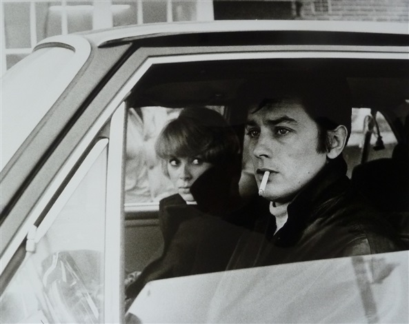 Alain Delon et Mireille Darc sur le tournage du film Jeff by Tony Grylla on artnet