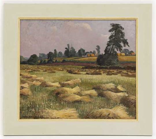 Hall Meadow, Gt. Bardfield by John Arthur Malcolm Aldridge on artnet