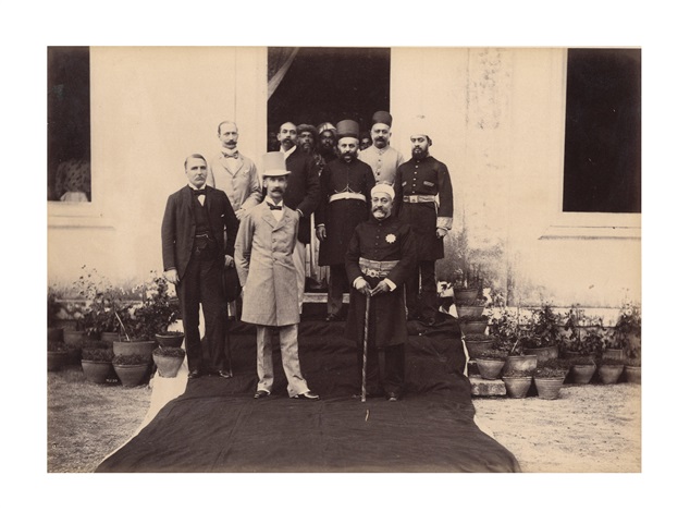 Visit of Their Excellencies Lord and Lady Lansdowne to Hyderabad Deccan ...