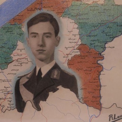 la carte du grand duché de Luxembourg à leffigie de la Grande Duchesse ...