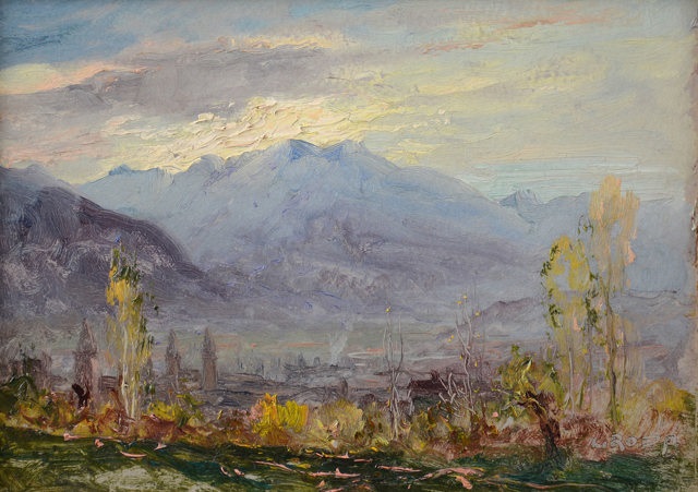 Landscape by Leonardo Roda on artnet