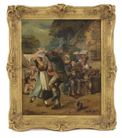 Peasants dancing by Henry Charles Woollett on artnet
