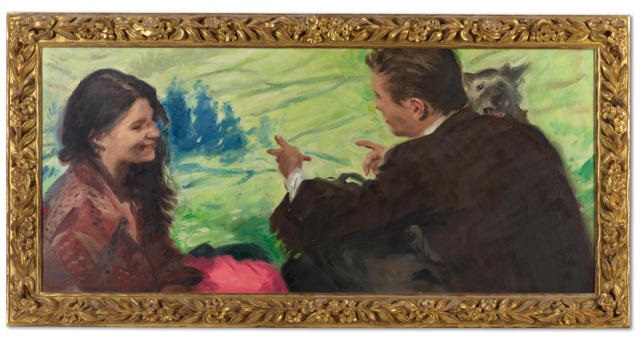 And Talked to a Girl of My Own Age... by Howard Morgan on artnet