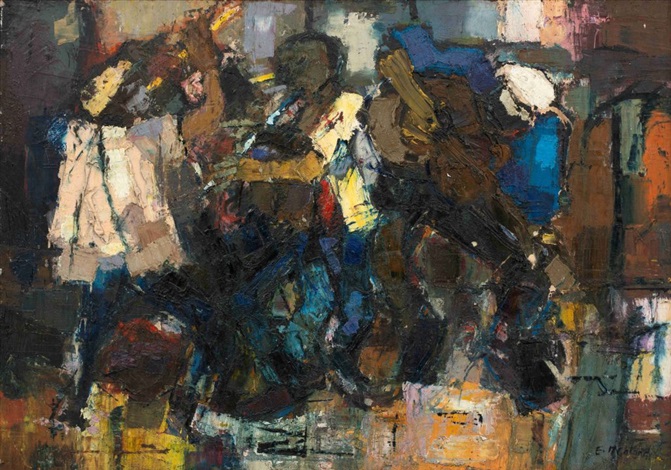 Figural Composition by Ephraim Mojalefa Ngatane on artnet