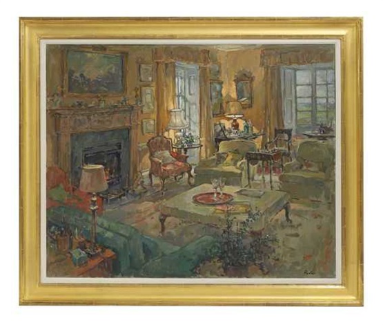 A sitting room by Susan Ryder on artnet