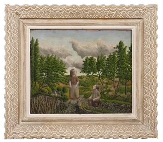 Les deux paysans by André Bauchant on artnet