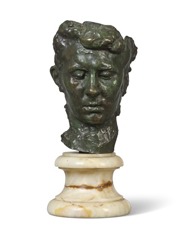 Masque de Madame Rodin dit aussi Masque de Rose Beuret by Auguste Rodin ...