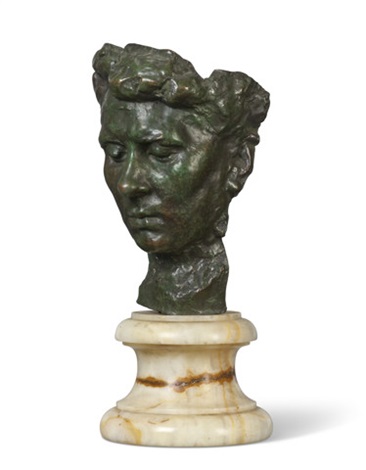 Masque de Madame Rodin dit aussi Masque de Rose Beuret by Auguste Rodin ...