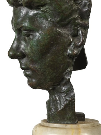 Masque de Madame Rodin dit aussi Masque de Rose Beuret by Auguste Rodin ...