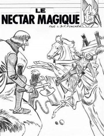 Le nectar magique cover for album by Fred and Liliane Funcken on artnet
