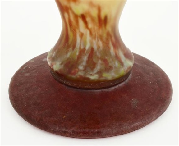 Daum, Nancy, Cameo Glass Vase with Berries Vines by Daum (Co.) on artnet