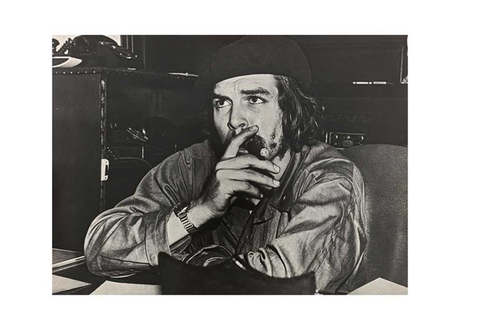 CHE GUEVARA SMOKING A CIGAR by Perfecto Romero on artnet