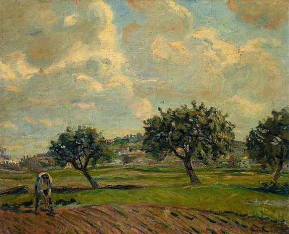 Paysage dété à Damiette by Armand Guillaumin on artnet