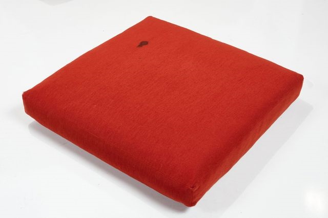 Custom two-part sectional sofa by Roy McMakin on artnet