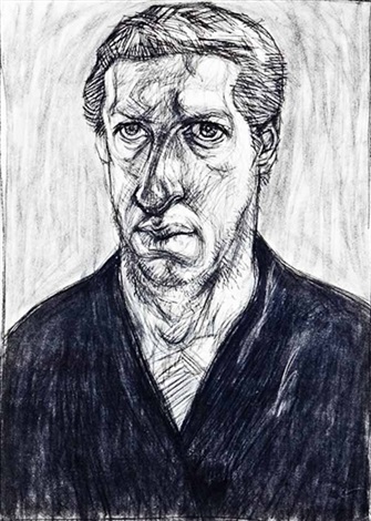 Self portrait by Peter Howson on artnet