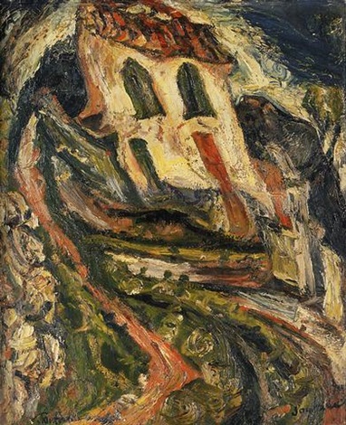 Les gorges du Loup La maison hantée IV by Chaim Soutine on artnet