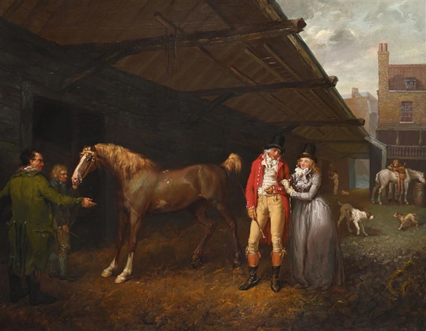A LIVERY STABLE by James Ward on artnet