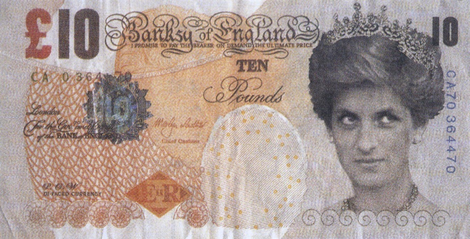 Di-faced tenner - 2004 by Banksy on artnet