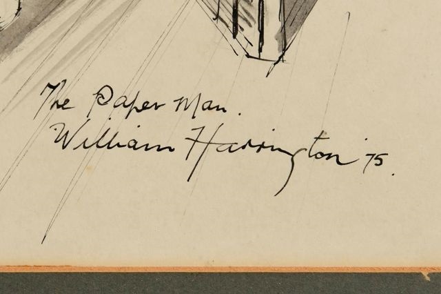 The Paper Man by William Harrington on artnet